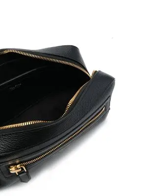 TOM FORD Logo Printed Zip-up Toiletry Bag