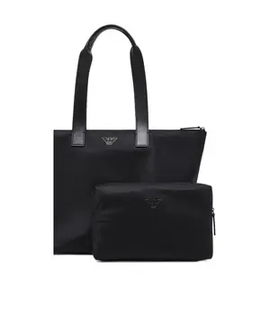 Emporio Armani Foldable Tote Bag With Storage Bag