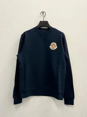 Moncler Long-sleeved Sweatshirt - Black
