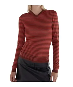 Paloma Wool Striped V-neck Pullover