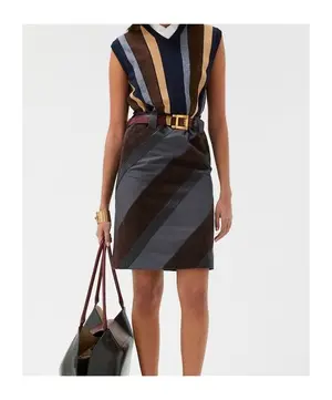 Versace Patchwork Knitted Vest