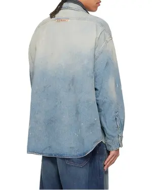 Acne Studios Distressed Denim Shirt