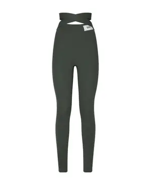 Dolce & Gabbana Crossover-strap High-waisted Leggings