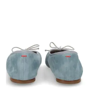 AeydĒ Bow Detailed Slip-on Flats - Gray