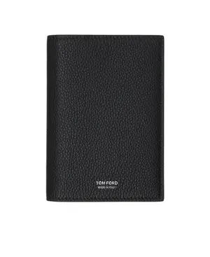 TOM FORD Logo Lettering Bifold Wallet