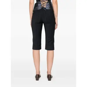 Paloma Wool Striped Casual Trousers - Black