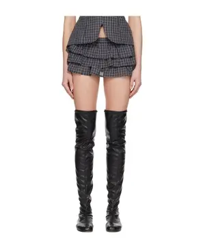 Gimaguas Jardin Ruffled Skort - Black