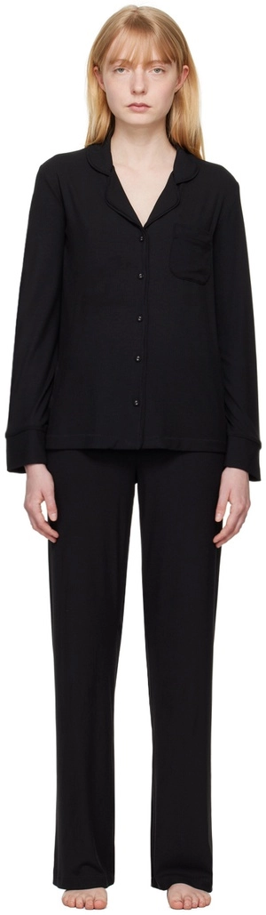 SKIMS Soft Lounge Pajamas Set - Onyx
