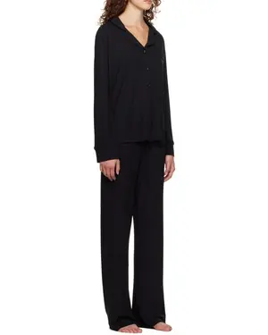 SKIMS Soft Lounge Pajamas Set - Onyx