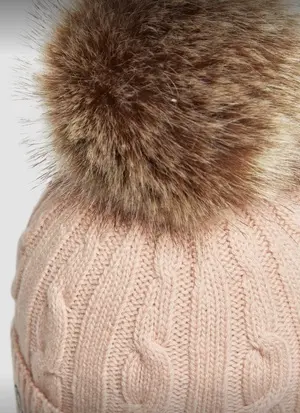 Moncler Logo Patch Pompom Detailed Beanie