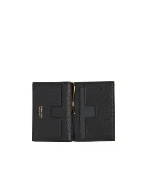 TOM FORD Logo Stamp Bi-fold Wallet