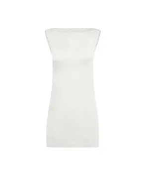 Wolford Boat-neck Tank Top - White