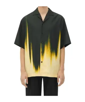 Bottega Veneta Viscose Degrade Petal Print Shirt