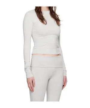 SKIMS Long-sleeved T-shirt - White