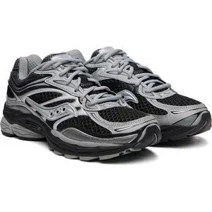 Saucony Progrid Omni 9 Mesh Sneakers - Black/silver
