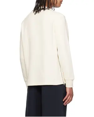 Moncler Logo Patch Chest Pocket Crewneck Sweatshirt