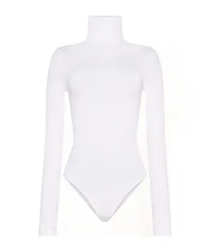 Wolford Long-sleeved Jumpsuit - White