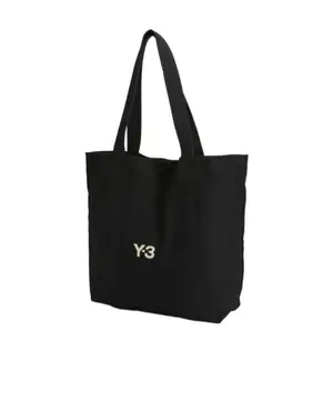 Y3 Logo Printed Tote Bag