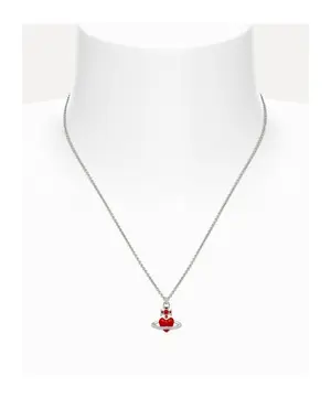 VIVIENNE WESTWOOD Orb Pendant Chained Necklace