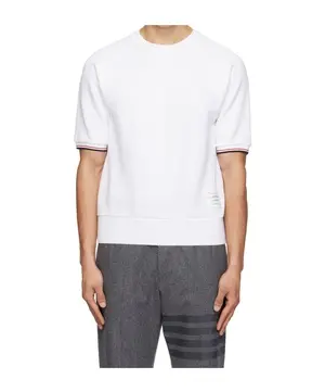 Thom Browne Crew Neck Short-sleeved T-shirt