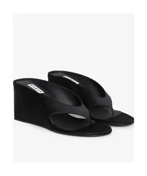 Alaïa Wedge Thong Sandals