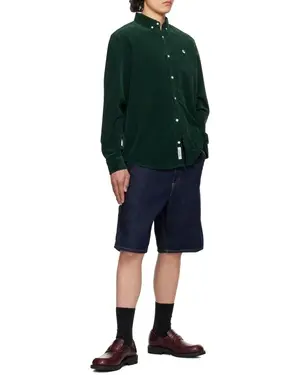 Carhartt Work In Progress Single Knee Denim Shorts