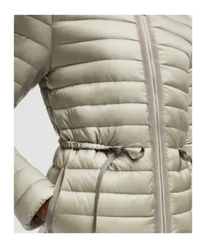 Moncler Raie Short Down Jacket - Light Gray