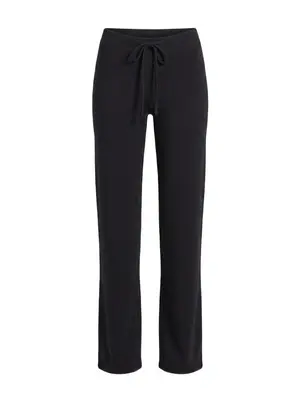 SKIMS Casual Lace-up Pants - Black