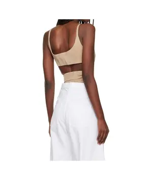 Alaïa Cross Design Top