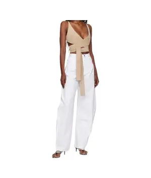Alaïa Cross Design Top