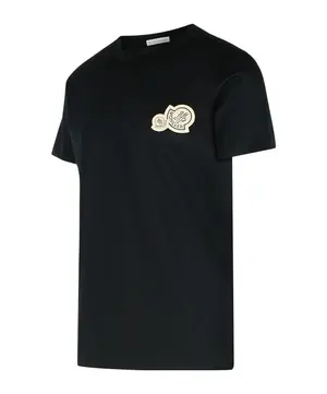 Moncler Logo Patch Crewneck T-shirt