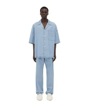 Bottega Veneta Light Bleached Denim Shirt