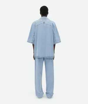 Bottega Veneta Light Bleached Denim Shirt