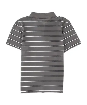 Paloma Wool Striped Buttoned Top - Grey