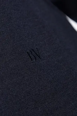 Bottega Veneta Long Sleeved Knitted Polo Shirt