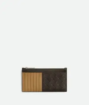 Bottega Veneta Intrecciato Long Zippered Card Case