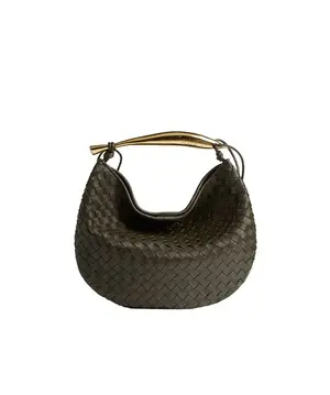 Bottega Veneta Large Sardine Shoulder Bag - Khaki