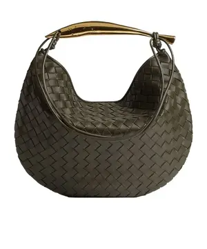 Bottega Veneta Large Sardine Shoulder Bag - Khaki