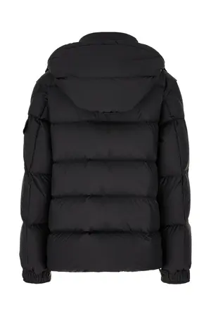 Moncler Maya 70 Hooded Short Puffer Jacket - Black
