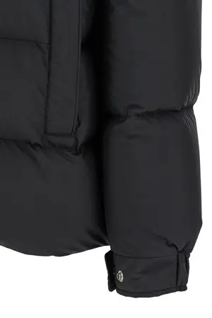 Moncler Maya 70 Hooded Short Puffer Jacket - Black