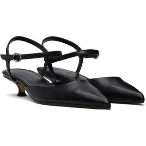 AeydĒ Colette 35mm Pointed-toe Leather Pumps