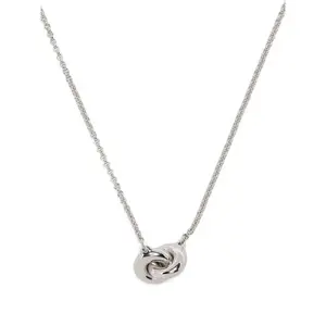 Tom Wood Sphere Double Pendant Necklace