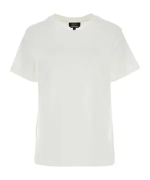 A.p.c. Crewneck Short-sleeved T-shirt - White
