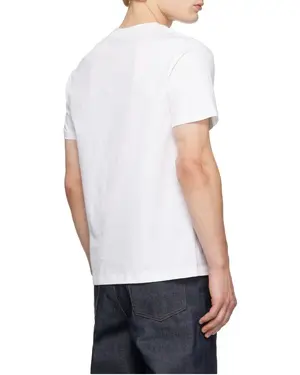 A.p.c. Crewneck Short-sleeved T-shirt - White