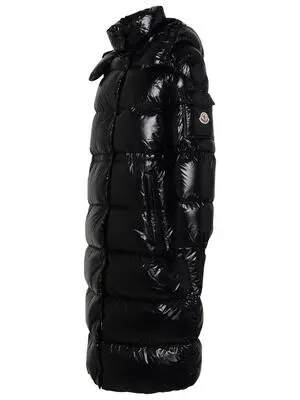 Moncler Cavettaz Hooded Long Padded Jacket