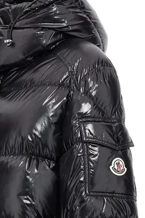 Moncler Cavettaz Hooded Long Padded Jacket