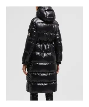 Moncler Cavettaz Hooded Long Padded Jacket