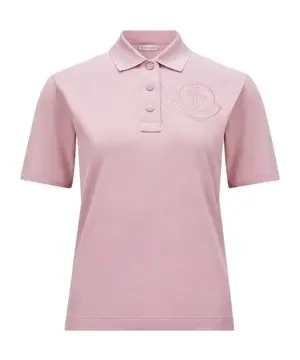 Moncler Embroidered Logo Polo Shirt