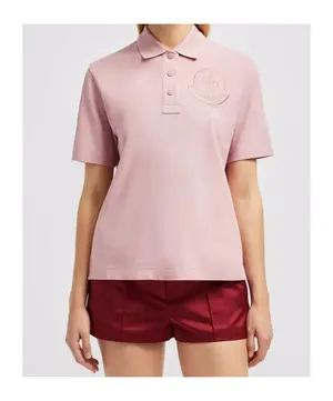 Moncler Embroidered Logo Polo Shirt