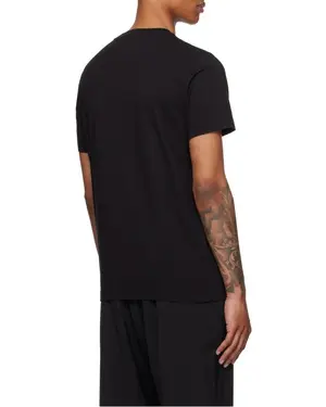 Moncler 3 Packs Logo Patch Crewneck T-shirt - Black